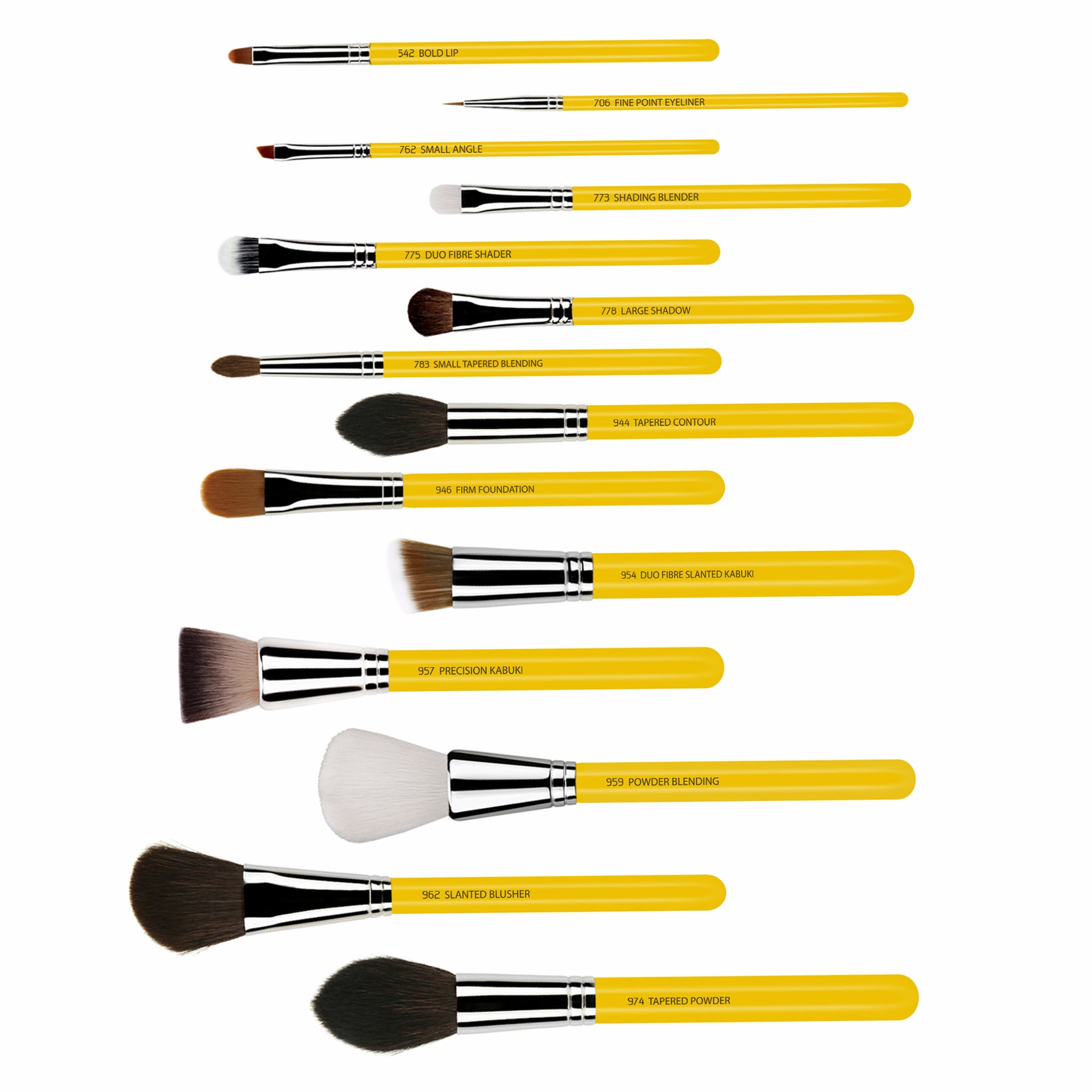 Studio The Collection 14pc. Brush Set with Roll-up Pouch – Bdellium Tools